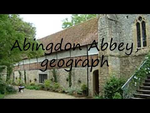 How to pronounce Abingdon Abbey, geograph in English?