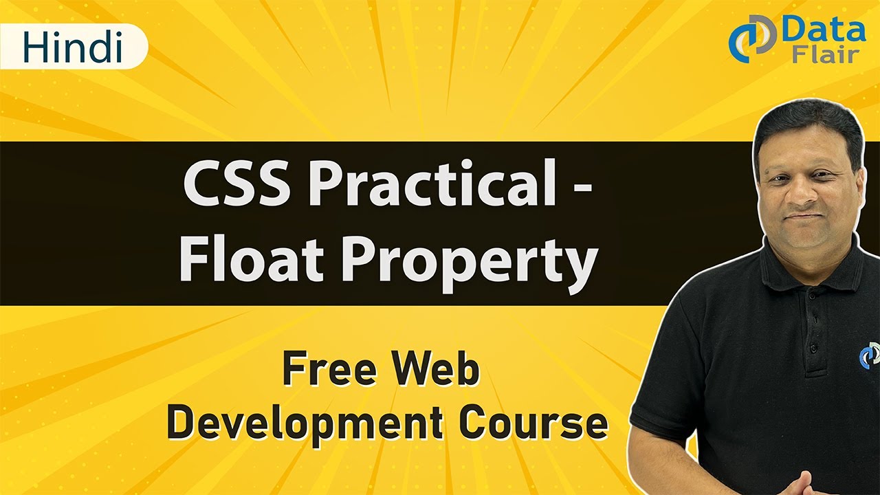 CSS Practical - CSS Float Property | What is Float Property in CSS | How to Use Float Property Hindi