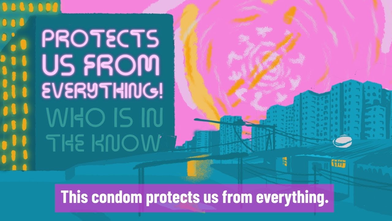 Take control with a female condom