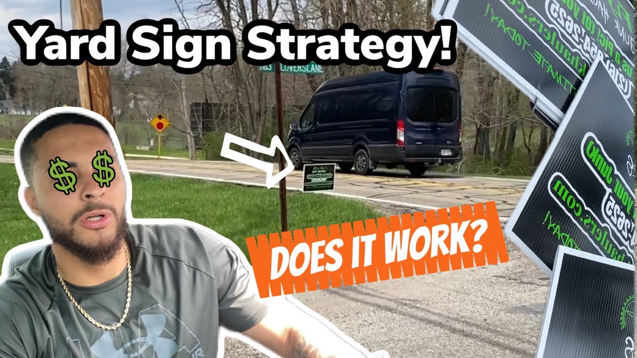 Are Yard Signs WORTH IT? l Yard Sign Strategy for Your Small Business