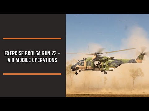 Exercise Brolga Run 23 – Air Mobile Operations