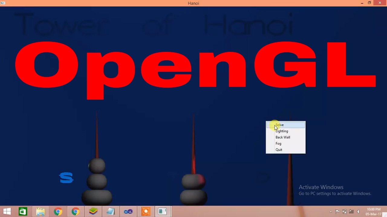 10. COMPUTER GRAPHICS USING OpenGL