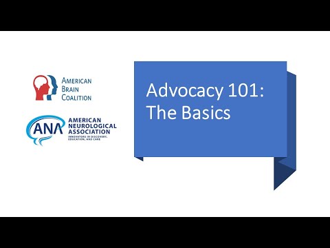 Advocacy 101: The Basics