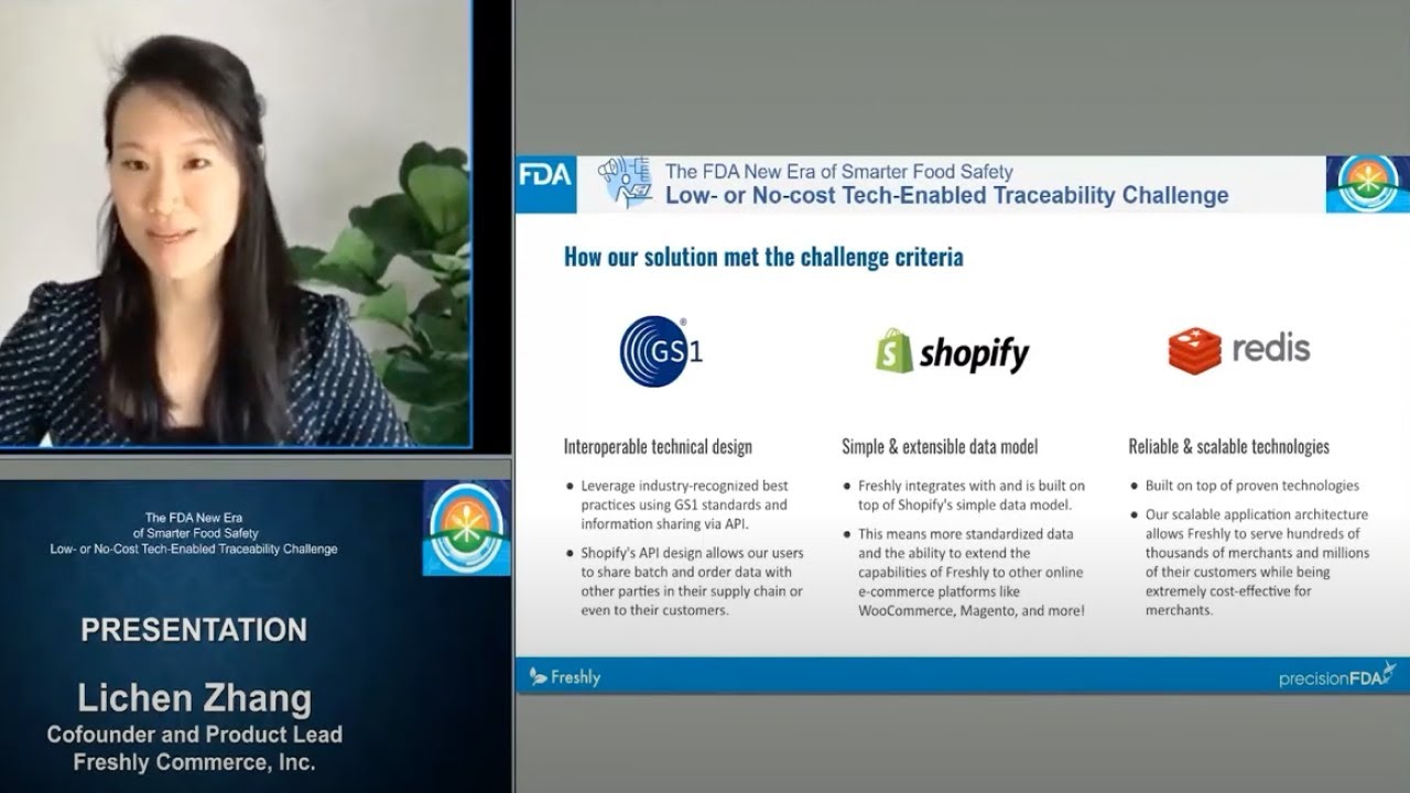 FDA's Traceability Webinar - Freshly Highlight