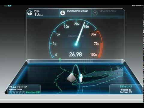 Optimum Boost Plus Speed - Fast Internet | Speedtest