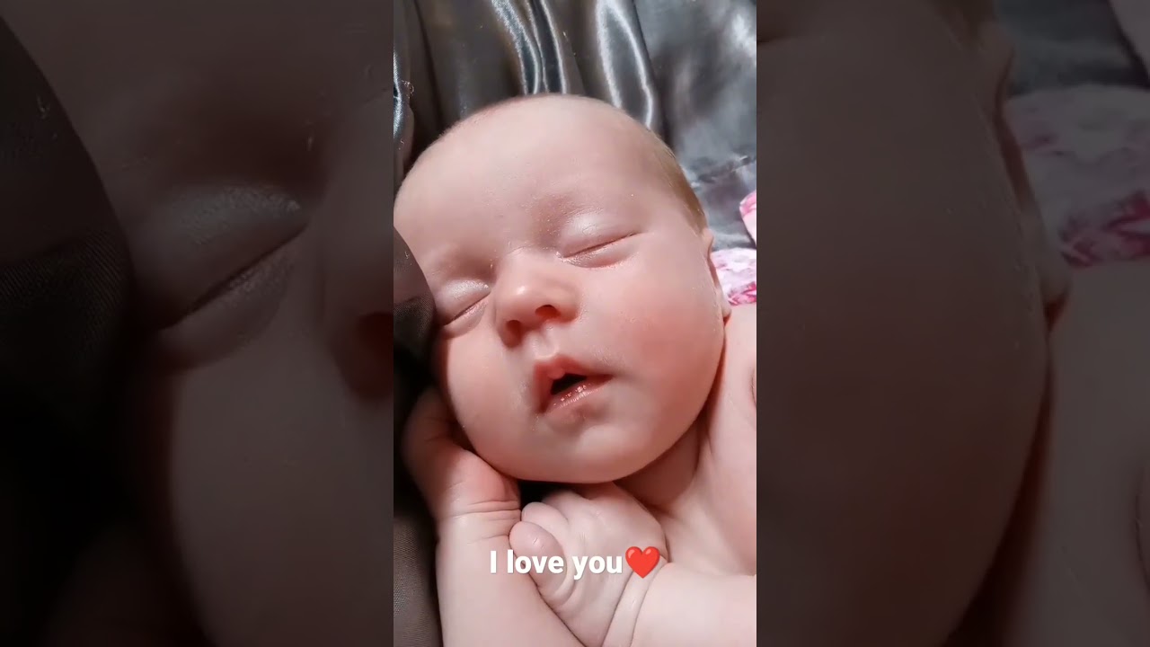 Baby smiles at whisper