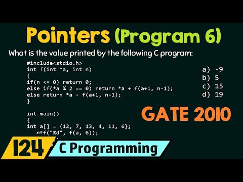 Learn Pointers Program 6 - Mind Luster