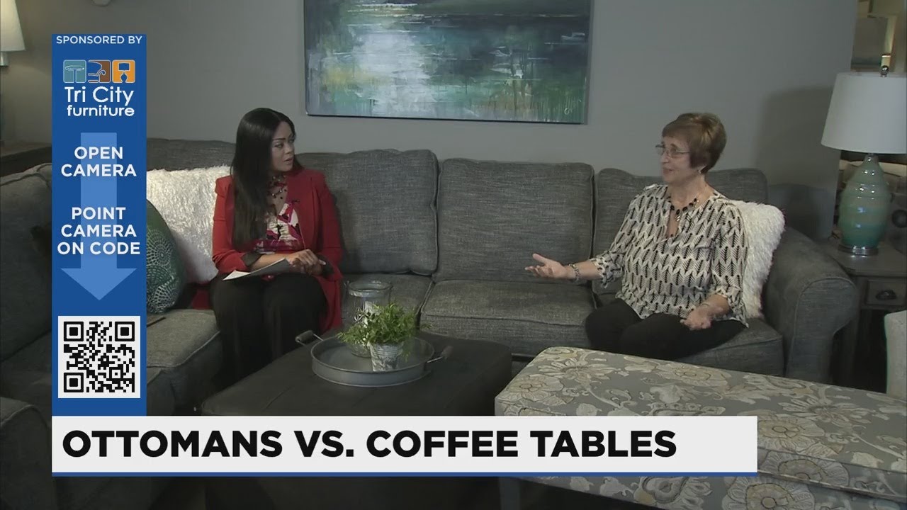Design Time: Ottomans vs. Coffee Tables