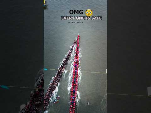 Boat Hit during Nehru Trophy Boat Race #nehrutrophyboatrace #kerala #india