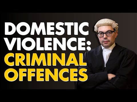 Domestic violence: what criminal offences might be committed? [Family and crime legal explainer]