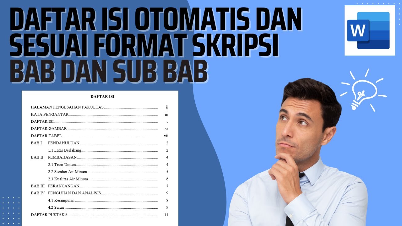 How to Automatically Create a Table of Contents for Theses & Papers in Word