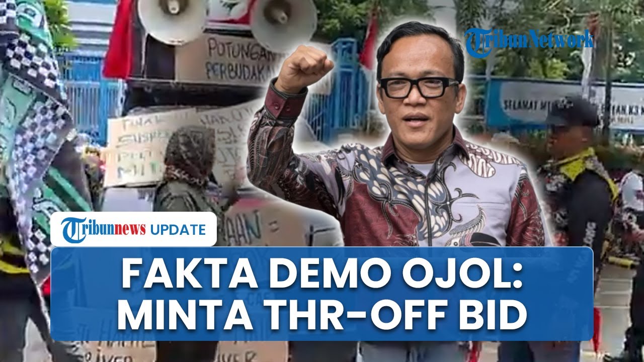 Wamenaker Dukung 1.000 Driver Ojol Unjuk Rasa, Tuntut THR hingga Off Bid Matikan Aplikasi Massal ...