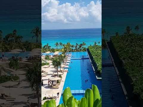 Rooftop view at Hotel Xcaret Arte! #cancun #rivieramaya #mexico