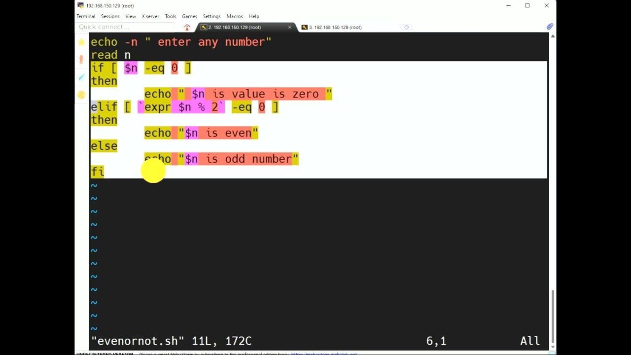 Shell Scripting ( Part 2 )