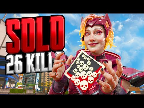 Horizon SOLO is UNFAIR 26 KILLS and 4K Damage in Apex Legends