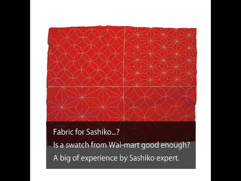 What is the Best Fabric for Sashiko Stitching?