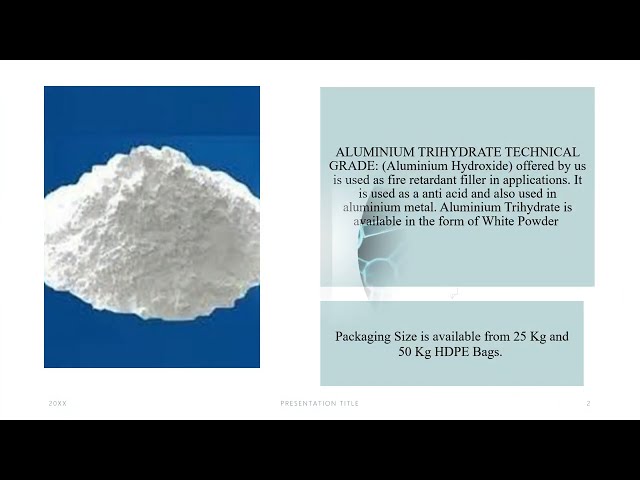 Hydrate - Aluminium Trihydrate Technical Manufacturer from Hyderabad