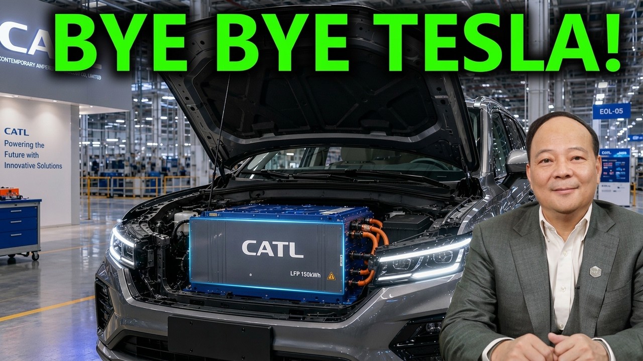 CATL CEO Confirms New 1,000 km range INSANE New battery Tech with 7-Minute Charging!