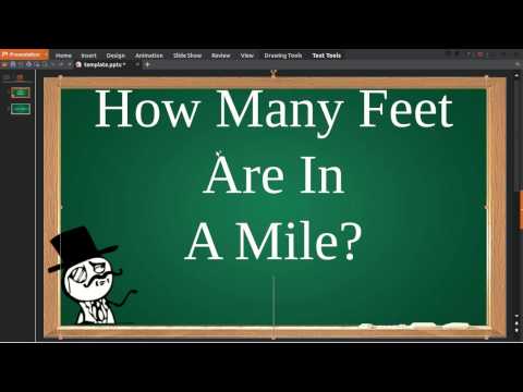 How Many Feet Are In A Mile