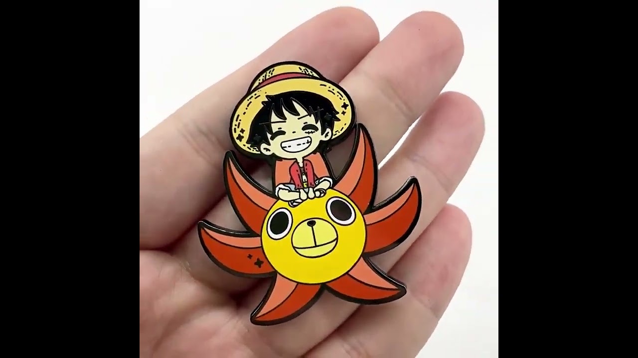 One Piece Luffy Zoro Pin