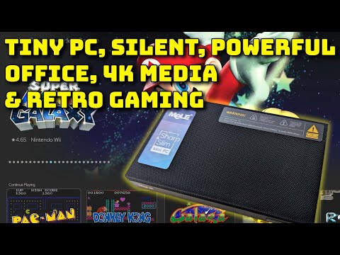 Totally silent PC for Windows, Linux and Retro Gaming. MeLE Quieter 4C with N150 processor.