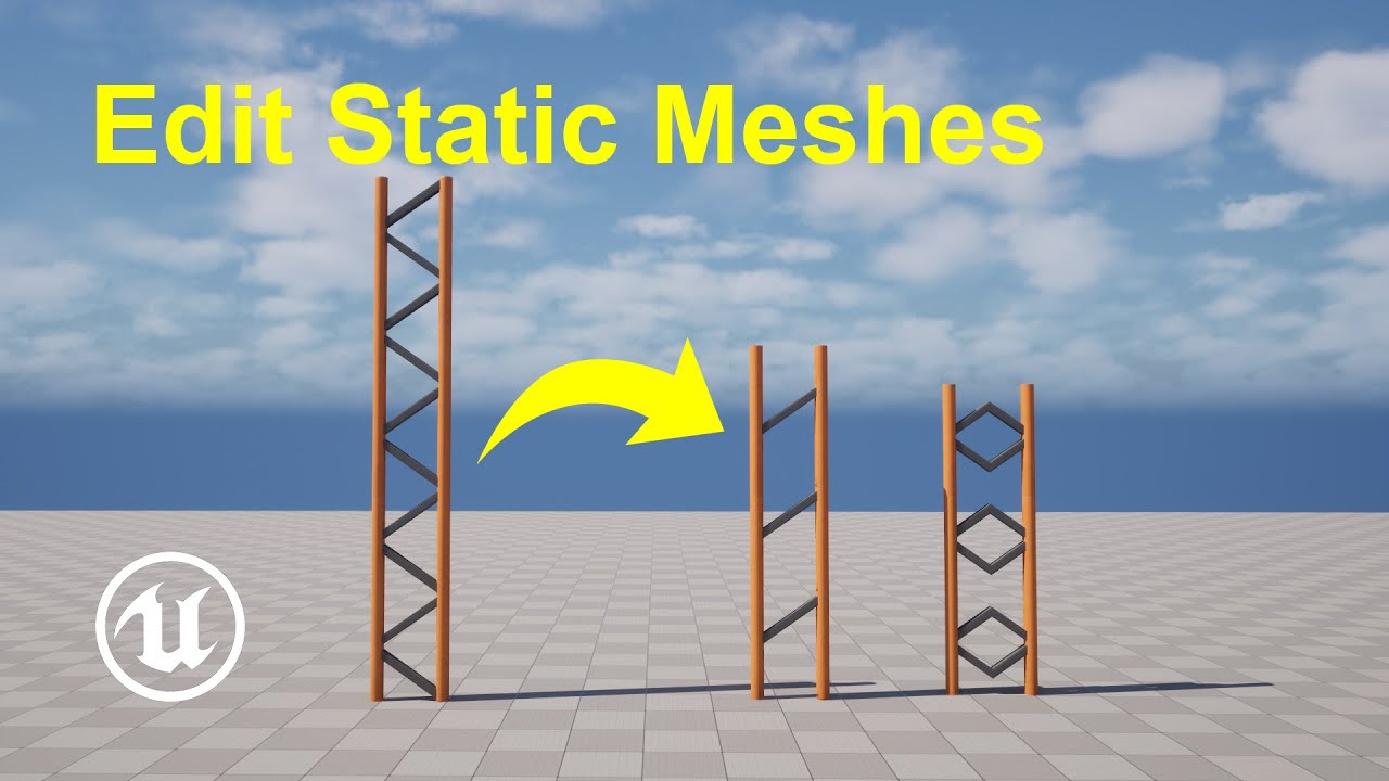 How to Edit Static Meshes in Unreal Engine 5