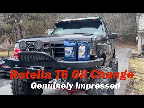 What Difference Does It Make on an Old Diesel?!? Shell Rotella T6 Diesel Oil Change