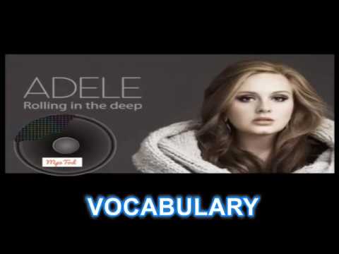 Rolling in the deep (vocabulary)