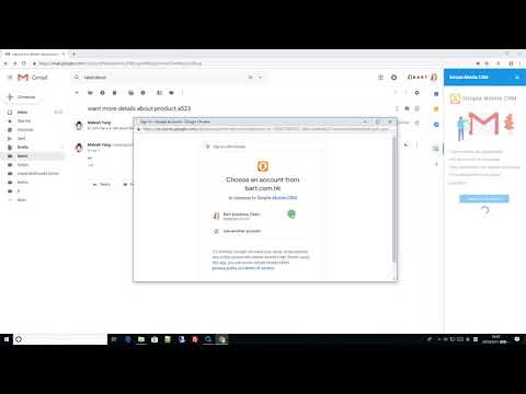 Simple Mobile CRM: How to Use Gmail Add-on