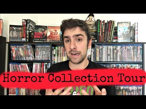Horror Movie Blu Ray Collection Tour