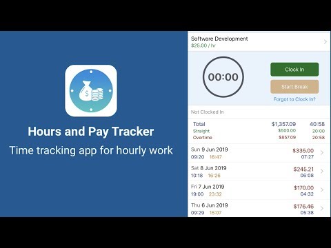 Hours and Pay Tracker: TimeLog