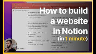 Notion Website Builder Software - 2025 Reviews, Pricing & Demo