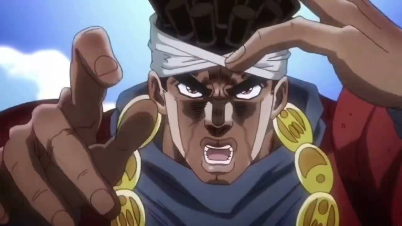 Mohammed Avdol Twixtor Clips For Editing (JJBA)