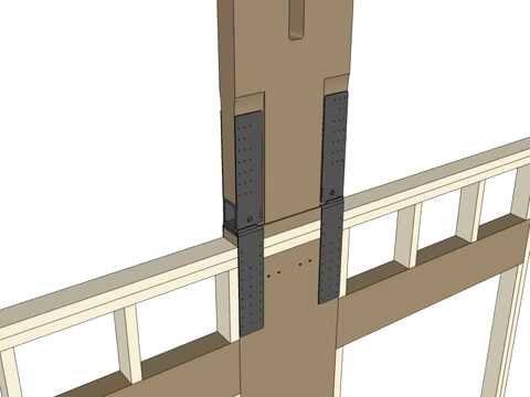 TJ Shear Brace Multi Story Kit (MSK) Installation
