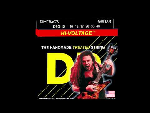 DR Strings Dimebag Darrell Signature Series Electric Guitar Strings ...
