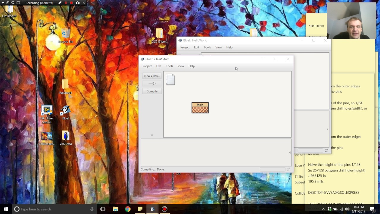 Book 0, Chapter 1, Section 2, Console Output, Your First Program, and Commenting