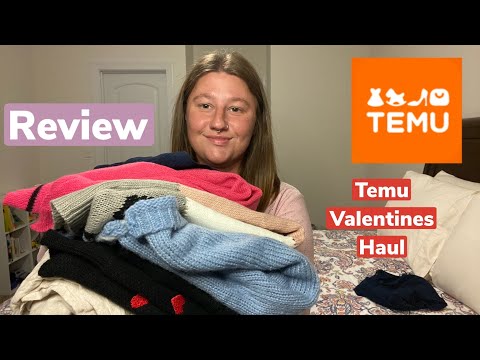 Temu Haul | Valentines Day Edition | Review