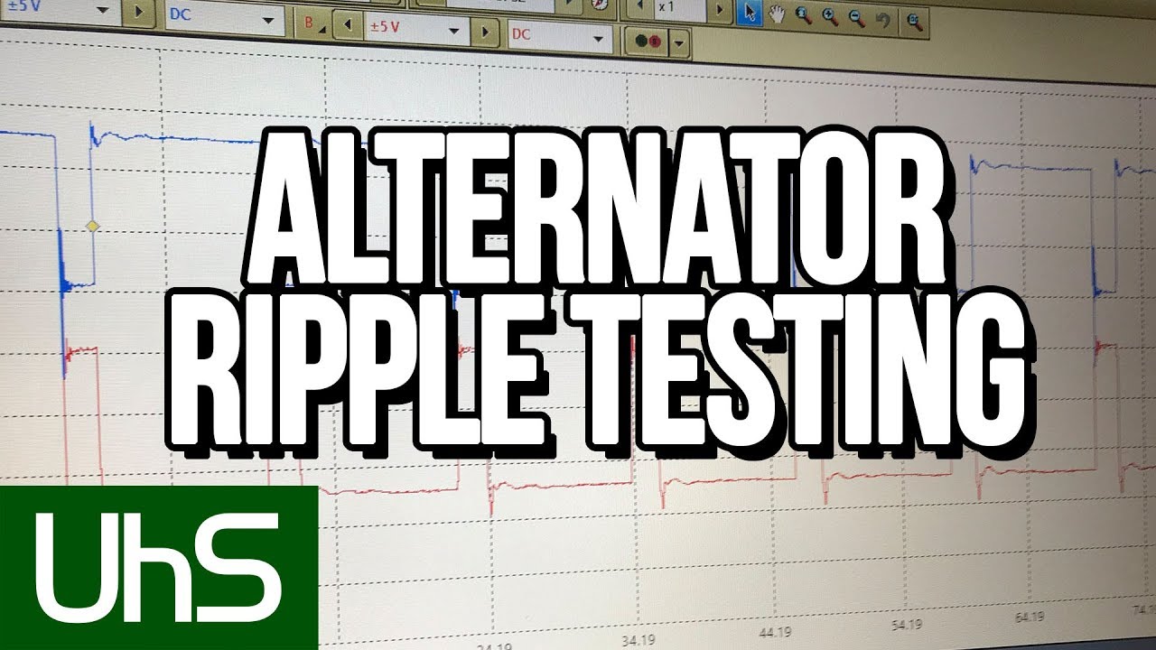 Alternator ripple testing | Tech Minute