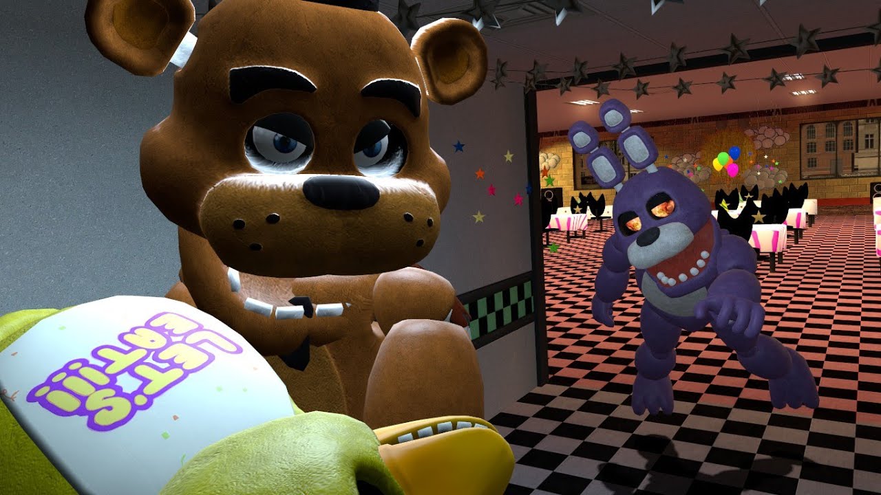 FREDDY SAVES EVERYONE FROM BONNIE!!!