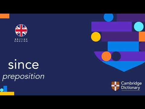 How to pronounce since (preposition) | British English and American English pronunciation