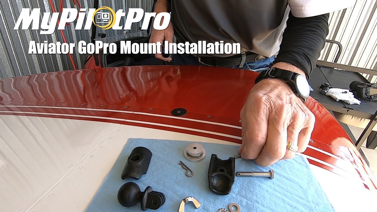 Aviation: Vans RV Aircraft - MyPilotPro Aviator GoPro Mount Installation