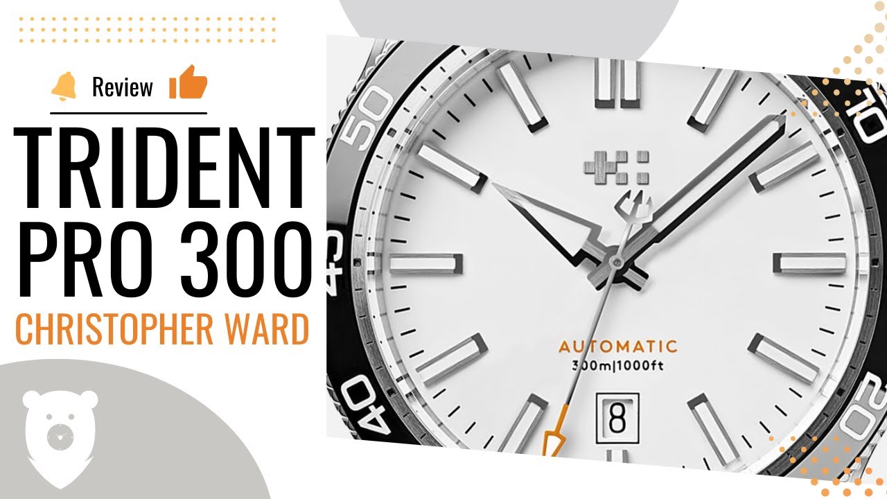 Christopher Ward Trident Pro 300 - Finally filmed one!