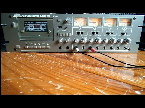 Aria Studiotrack III R504 - 4 Track Cassette Recorder * Video | Reverb