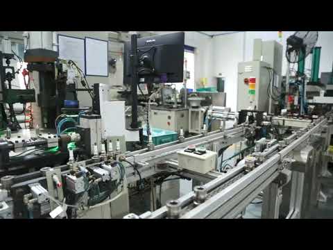 Spark plug production line