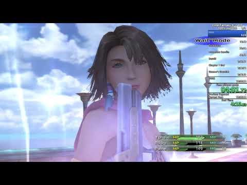 Final Fantasy X-2 100% Speedrun [noCC PC] in 10:50:44 (11:24:22 RTA)
