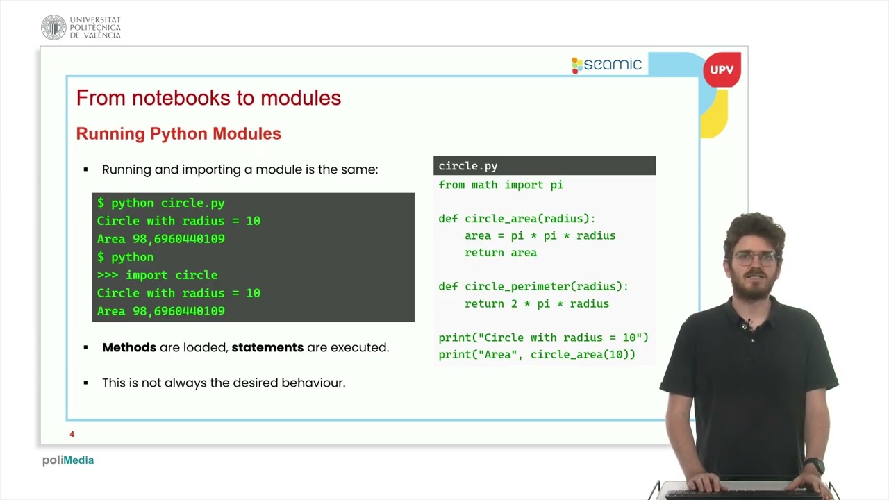 From notebooks to modules | 1/34 | UPV