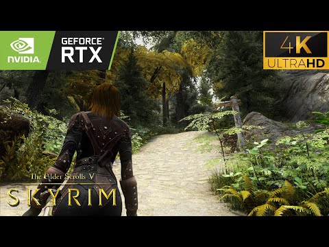 4K TESV Skyrim Ultra Modded Next-Gen Realistic Graphics | Unreal ENB + Obsidian Weathers and Seasons