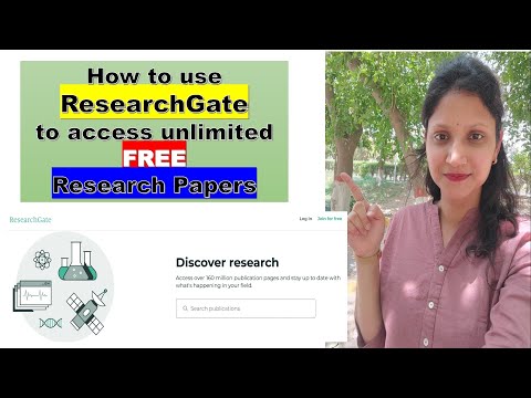 How to use RESEARCHGATE for downloading Research Papers for FREE !! 💥 Rishu Udit