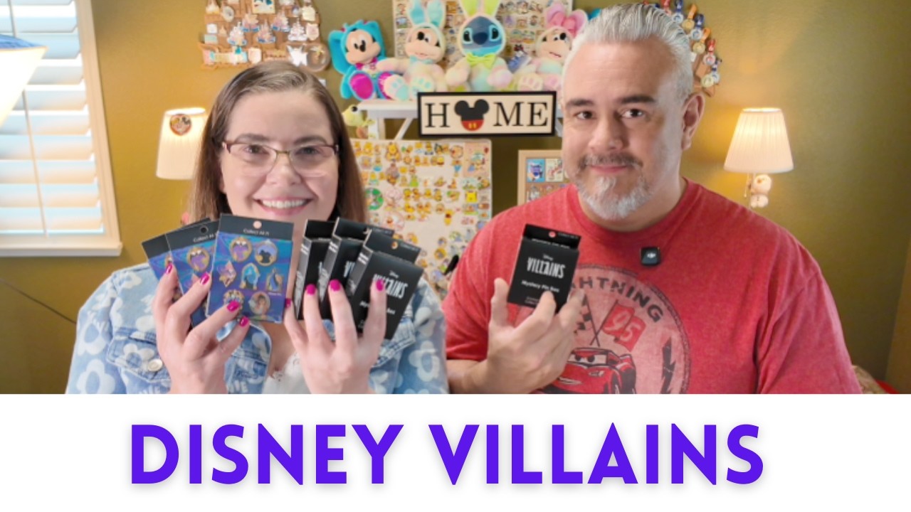 Pink a la mode Disney Villain Mystery Pin Box