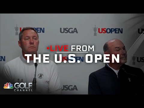 USGA addresses U.S. Open weather concerns, Oakmont rough | Live From | Golf Channel